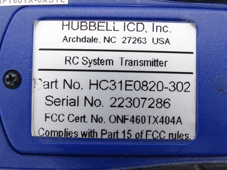 Hubbell HC31E0820-302 Signal Transmitter