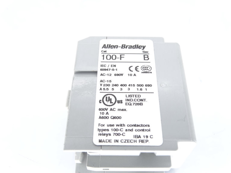 Allen Bradley 100-FA20 Series B Contact Block