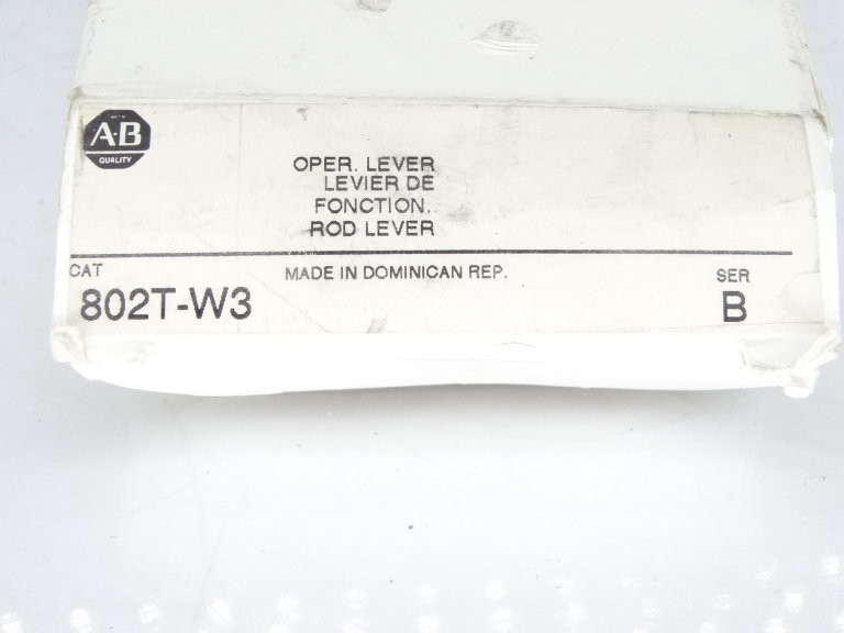 Allen Bradley 802T-W3 Series B Operating Mechanism