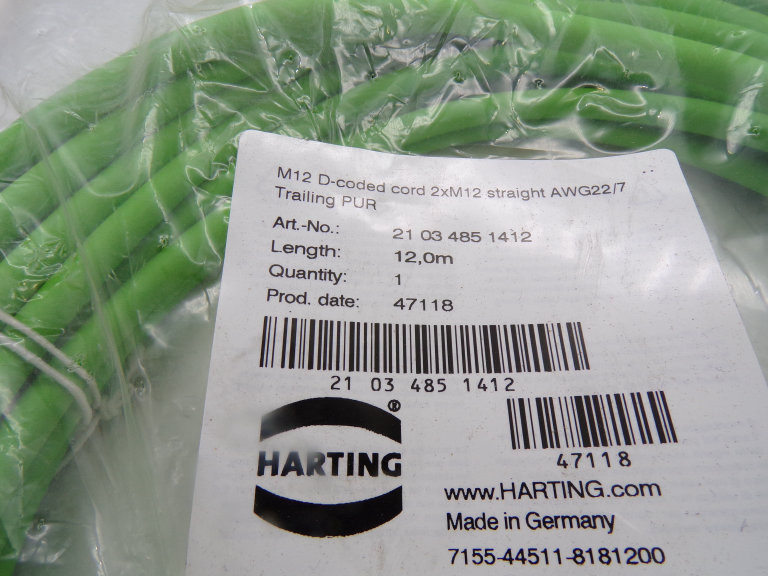 Harting 21 03 485 1412 Cable