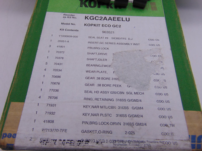 Kop Kit KOPKIT ECO GC2 Spare Parts Kit