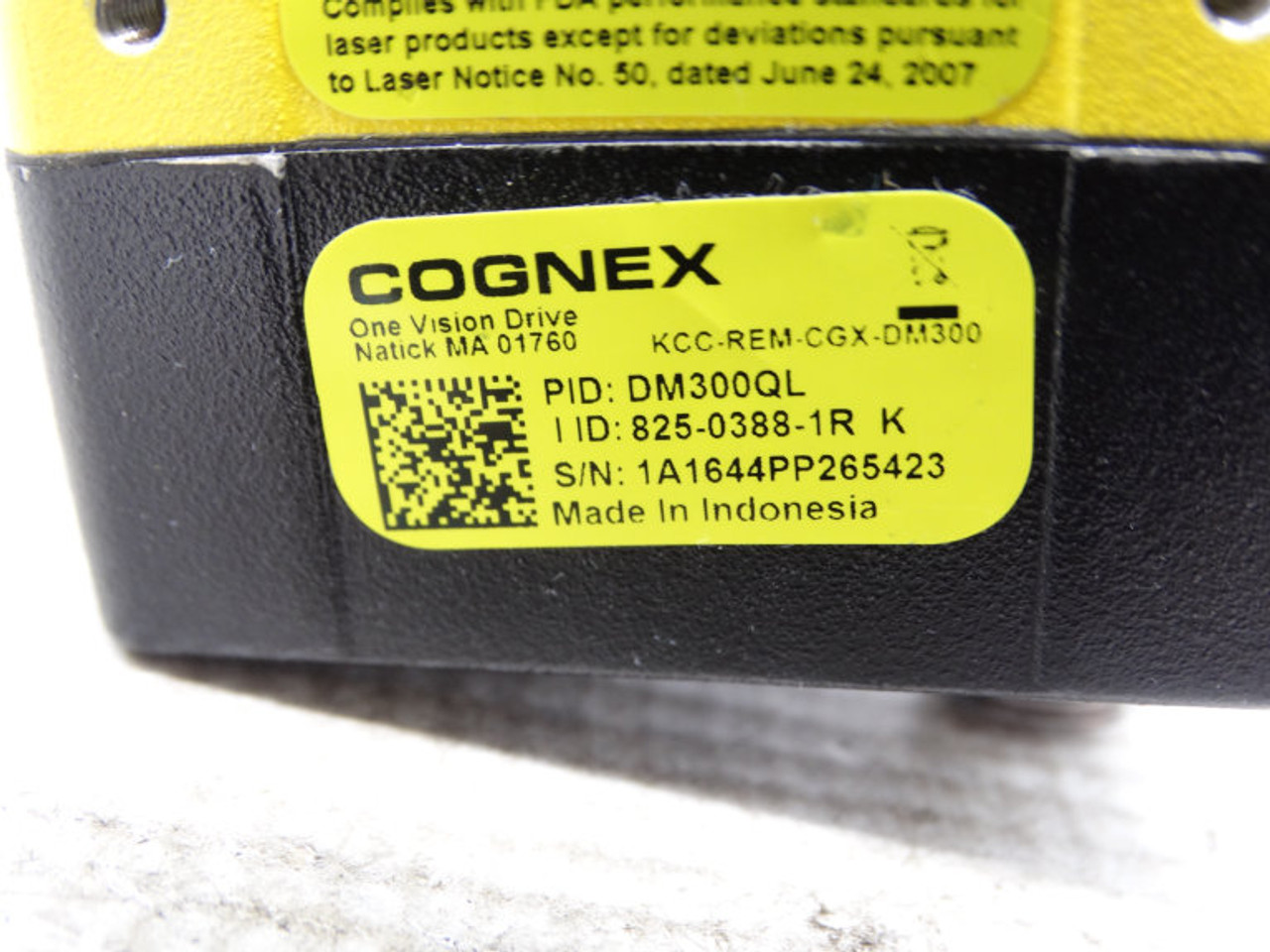 Cognex 821-0087-3R E Barcode Scanner Cognex 821-0087-3R E Barcode Scanner