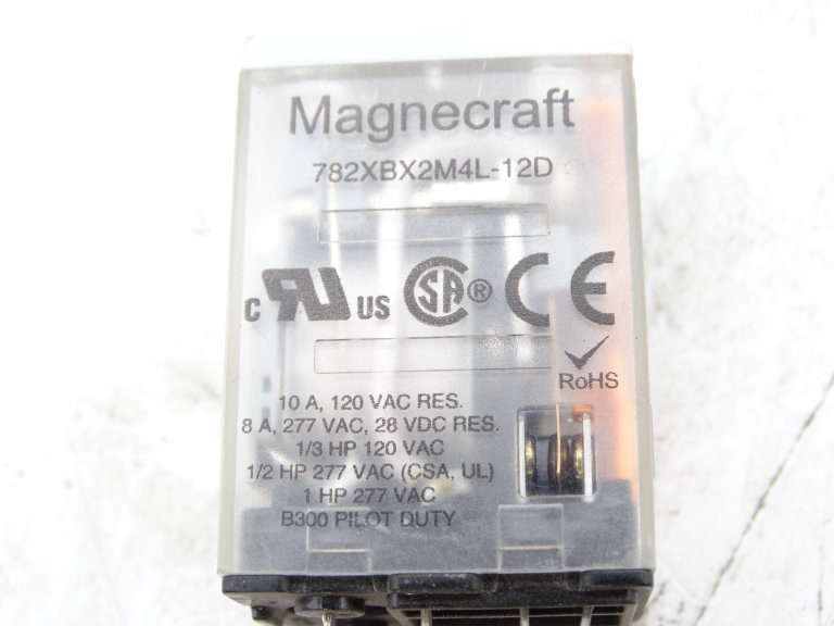 Schneider Electric Magnecraft 782XBX2M4L-12D Relay