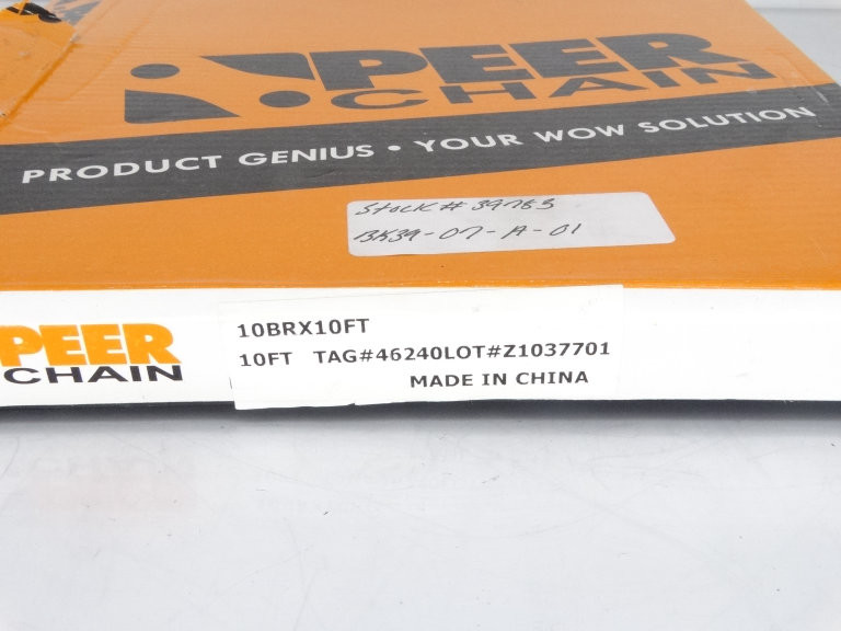 Peer Chain Company 10BRX10FT Roller Chain