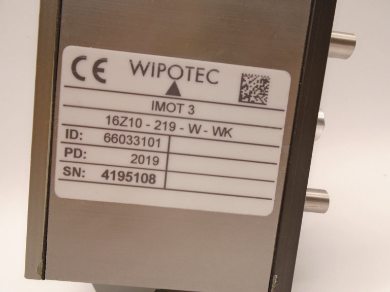 Wipotec 16Z10-219-W-WK Servo Motor