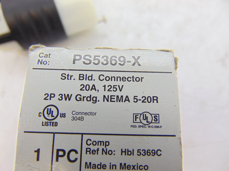 Legrand Pass & Seymour PS5369X Connector