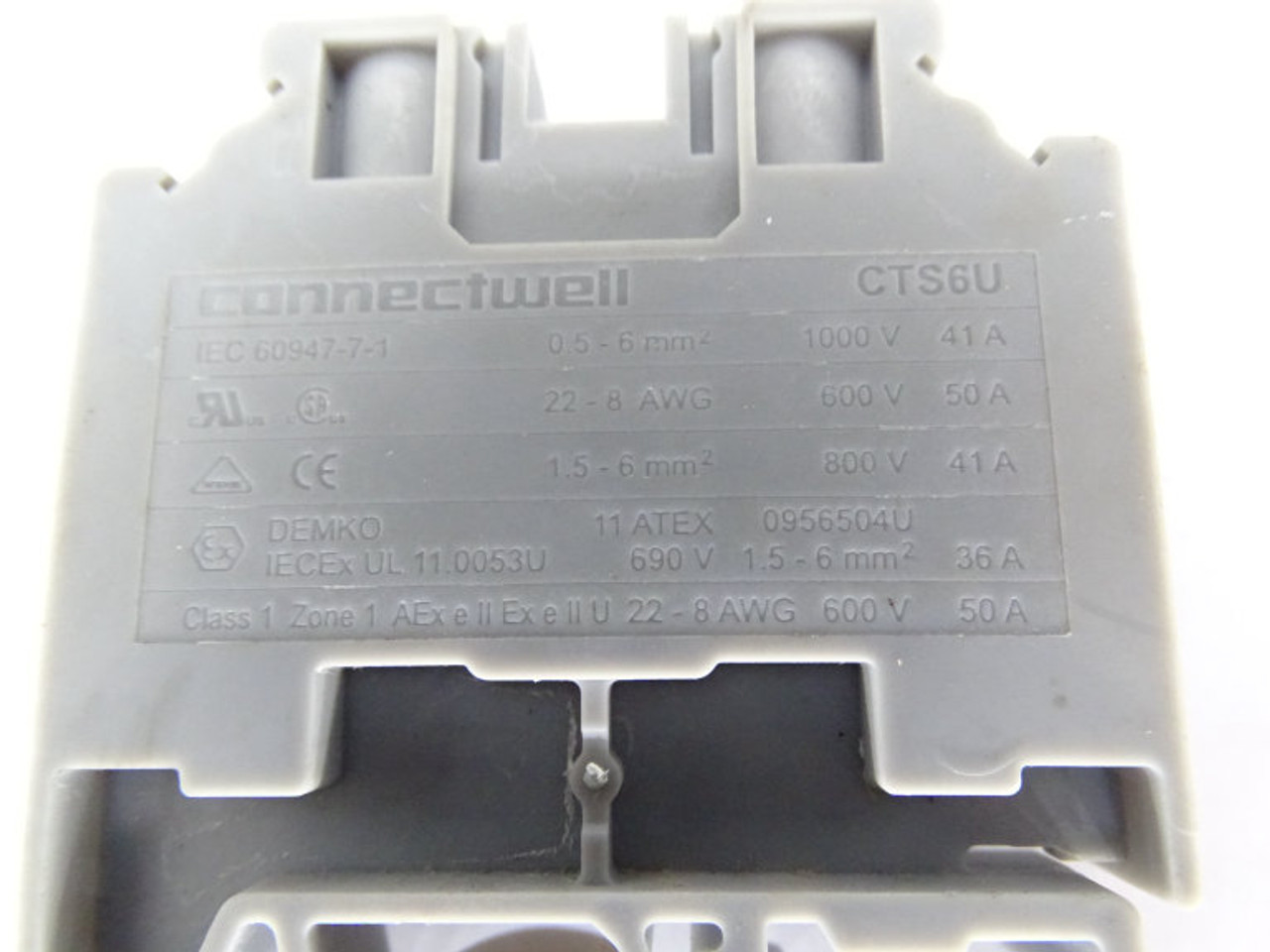 Connectwell Cts6u Terminal Block