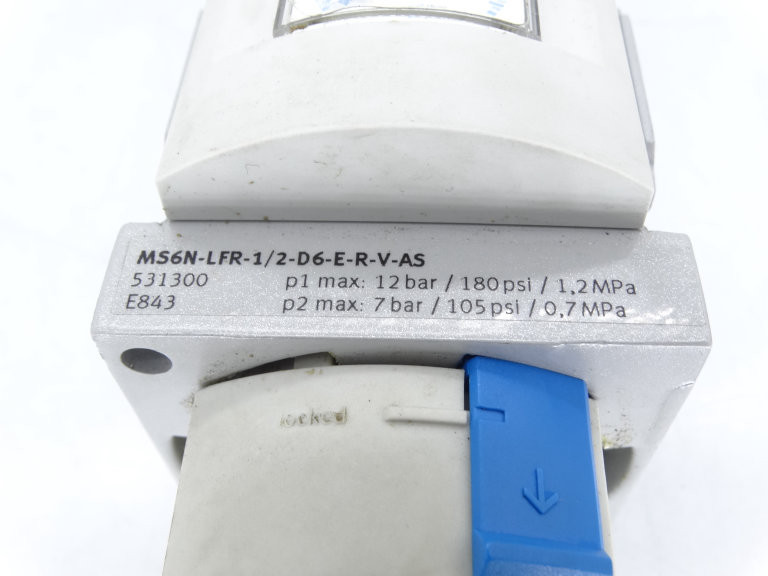 Festo MS6N-LFR-1/2-D6-ERV-AS Air Pressure Regulator