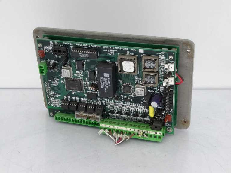 Quadrel Labeling Systems 10896-003 Control Panel