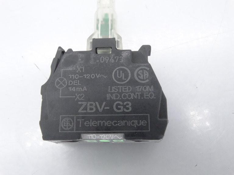 Schneider Electric Telemecanique ZBVG3 Pushbutton