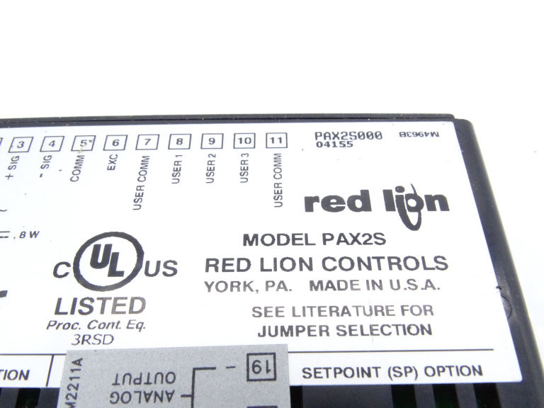 Red Lion Controls PAX2S000 Panel Meter
