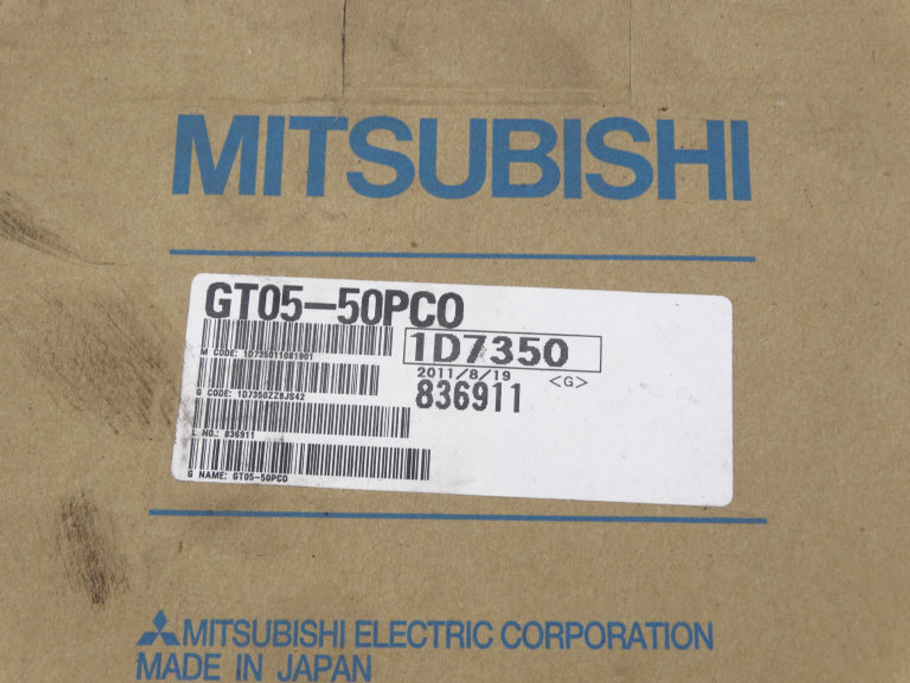 Mitsubishi GT05-50PCO Cover