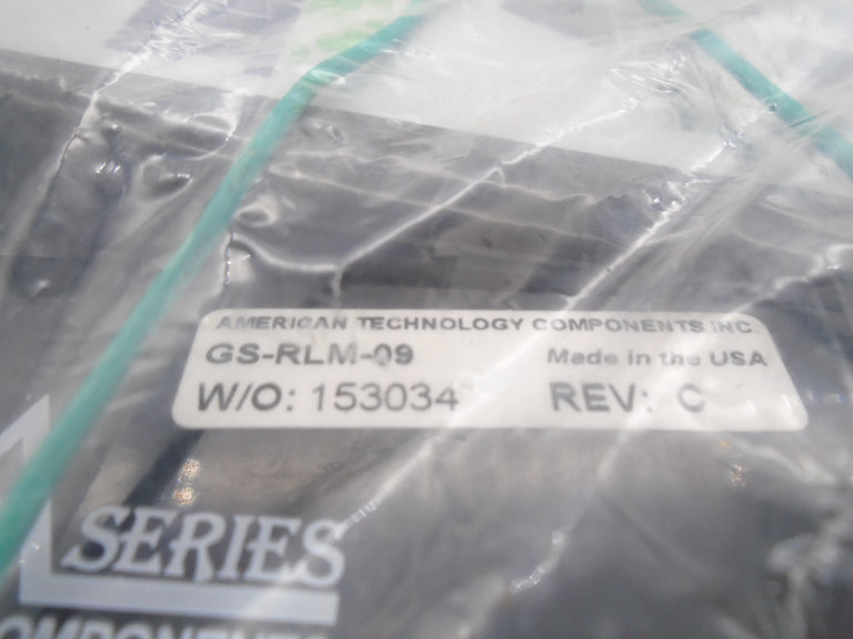 American Technology Components GS-RLM-09 Control Panel