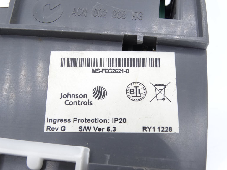 Johnson Controls MS-FEC2621-0 Process Controller