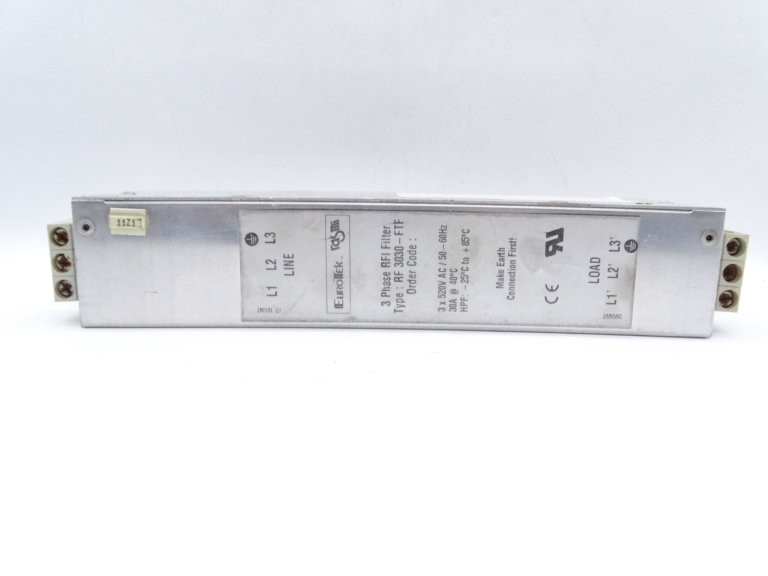 Eurotek RF3030-FTF EMI Filter