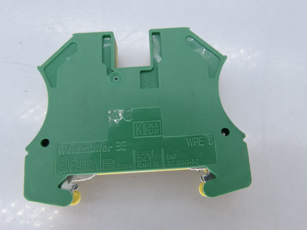 Weidmuller Wpe 6 Terminal Block