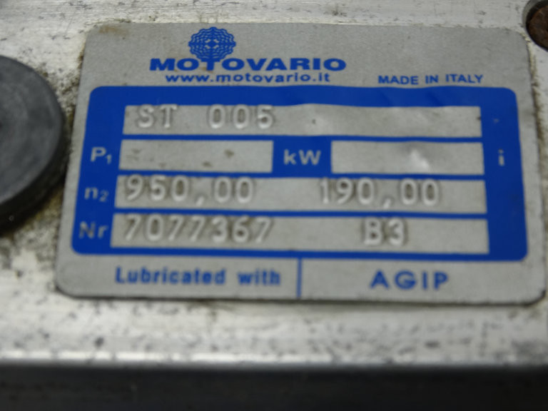 Motovario ST 005 Gearbox
