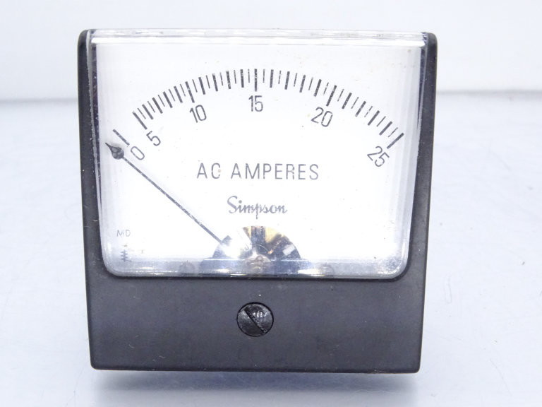Simpson 02609 Panel Meter