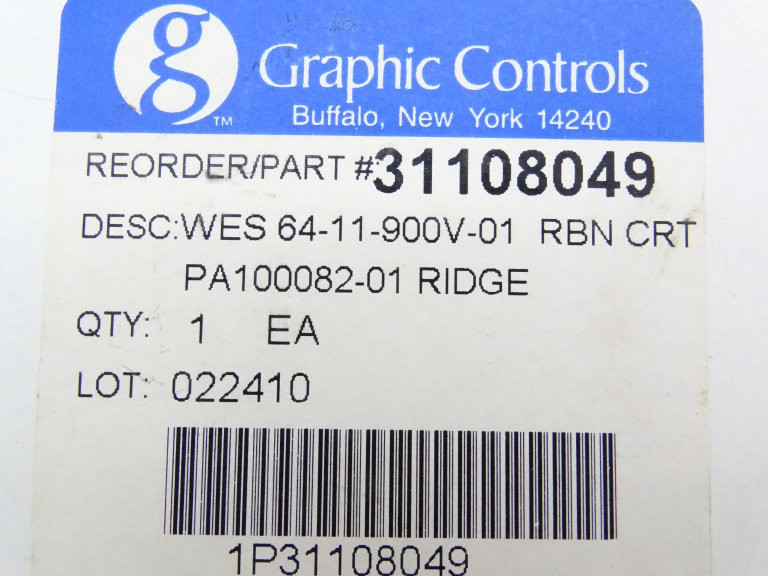Graphic Controls PA100082-01 Spare Parts Kit