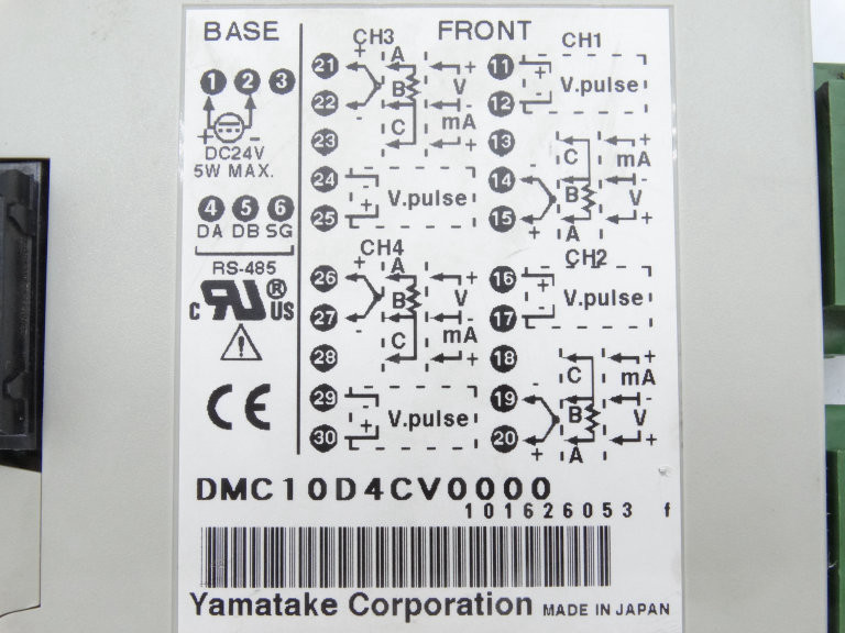 Yamatake DMC10D4CV0000 Process Controller