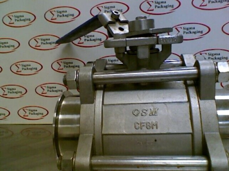 QSM 4" Ball Valve, 1000 WOG, CF8M V3140, Stainless Steel