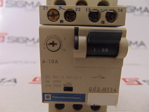 Schneider Electric Telemecanique GV2RT14 Circuit Breaker