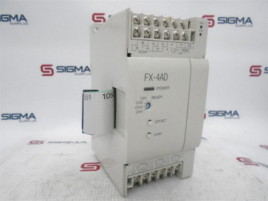 Mitsubishi FX-4AD PLC Module