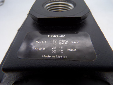 Dixon F74G-4M-MB Filter