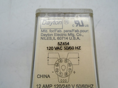 Grainger 5Z454 Relay