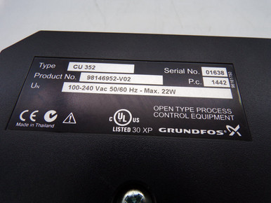 Grundfos CU-352 HMI