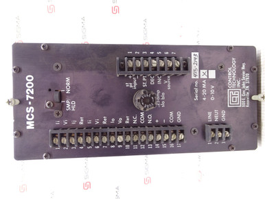 Control Technology Inc MCS-7200 PLC Module