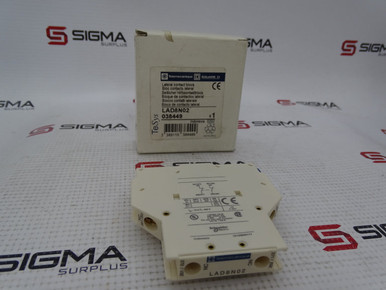 Telemecanique LAD8N02 Contact Block