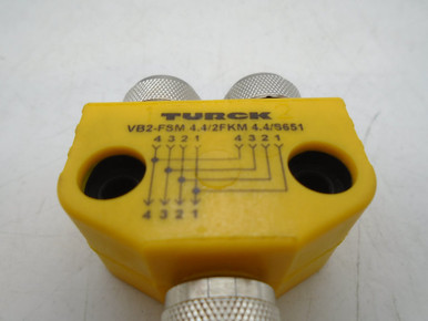 Turck VB2-FSM 4.4/2FKM 4.4/S651 Connector