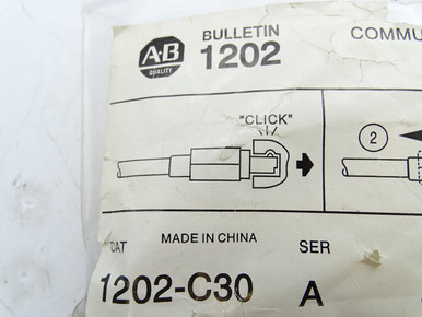 Allen Bradley 1202-C30 Series A Cable