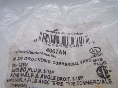 Eaton Corporation 4867AN Plug