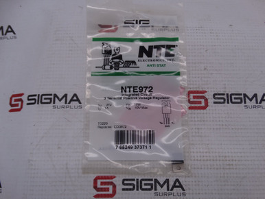 Nte NTE972 Voltage Regulator
