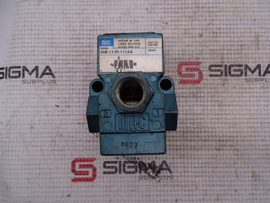 Mac Valves Inc 55B-11-PI-111AA Valve