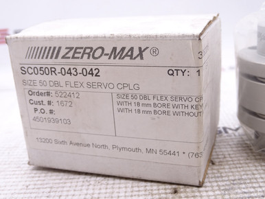 Zero Max Inc SC050R Coupling