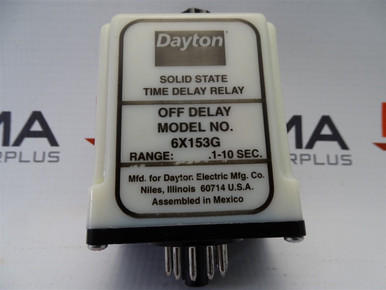 Grainger 6X153G Relay