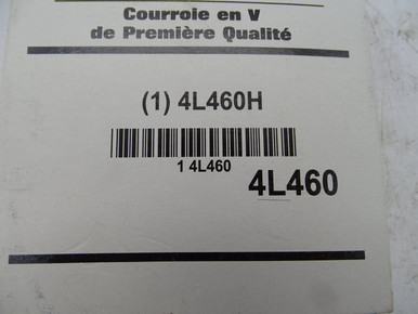 Grainger 4L460 Belt