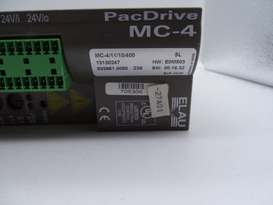 Elau Inc MC-4/11/10/400 Servo Drive