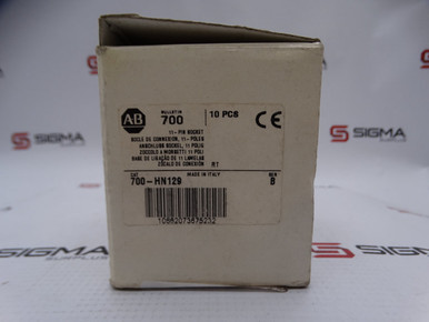 Allen Bradley 700-HN129 Series B Relay Socket