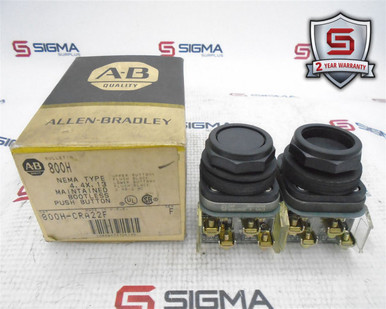 Allen Bradley 800H-CRA22F Series F Pushbutton
