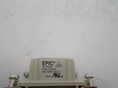Lapp Usa Epic Connectors H-BE-6-BS-DR Connector