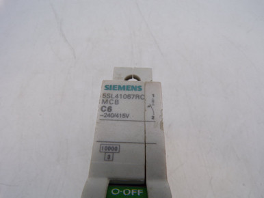 Siemens 5SL4106-7RC Circuit Breaker