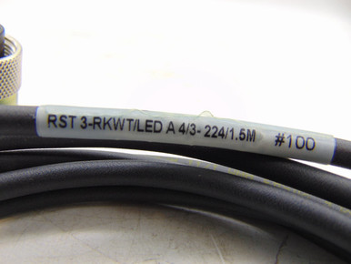 Lumberg Automation RST 3-RKWT/LED A 4/3-224/1.5M Cable