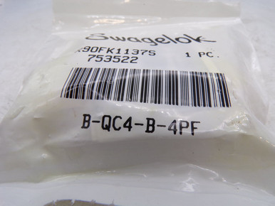 Swagelok B-QC4-B-4PF Connector