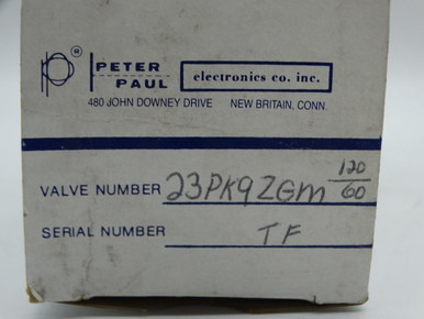 Peter Paul Electronics 23PK9ZGM Valve