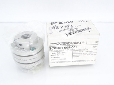 Zero Max Inc SC050R-009-009 Coupling