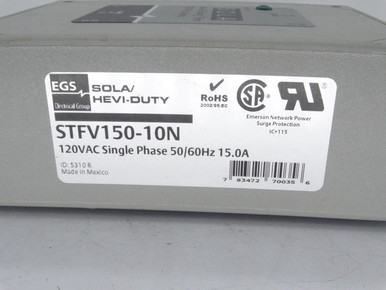 Egs Electrical Group STFV15010N Surge Suppressor